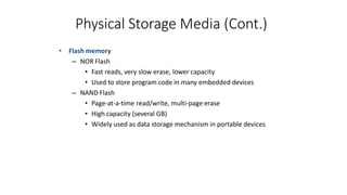 Physical Storage Media (Cont.pptx | Free Download