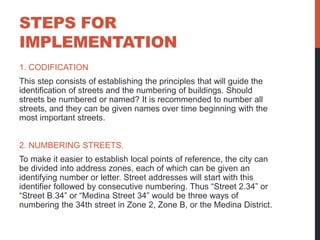 Physical street addressing of mombasa city | PPT