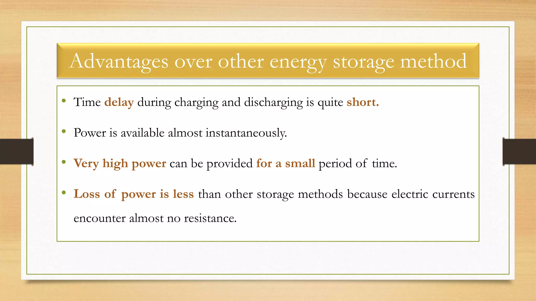 Physical structure and characteristics of energy storage systems | PDF