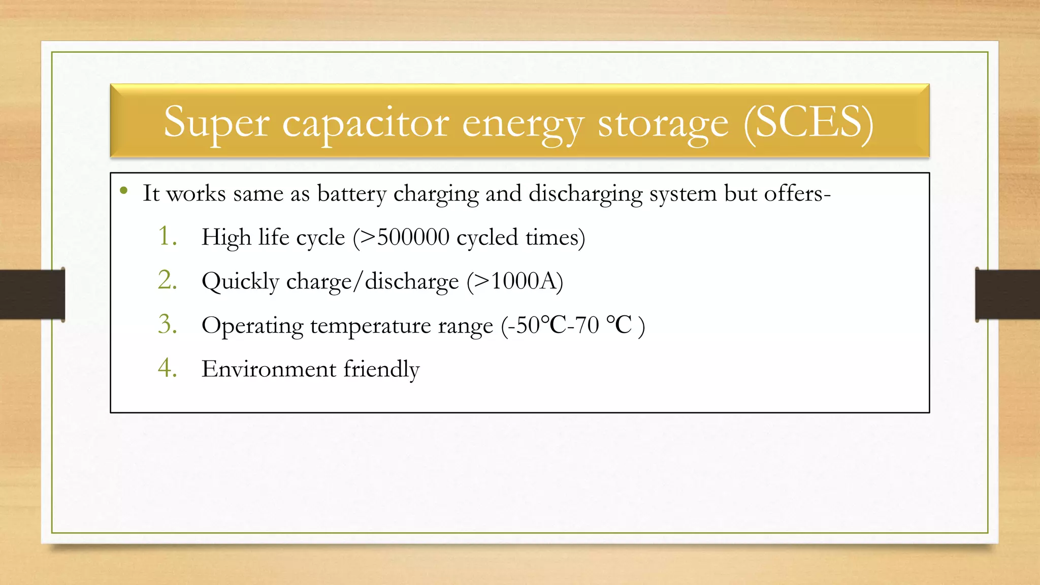 Physical structure and characteristics of energy storage systems | PDF