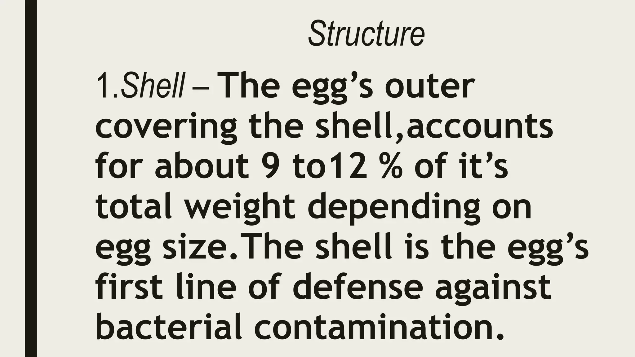 PHYSICAL STRUCTURE OF EGG.pptx