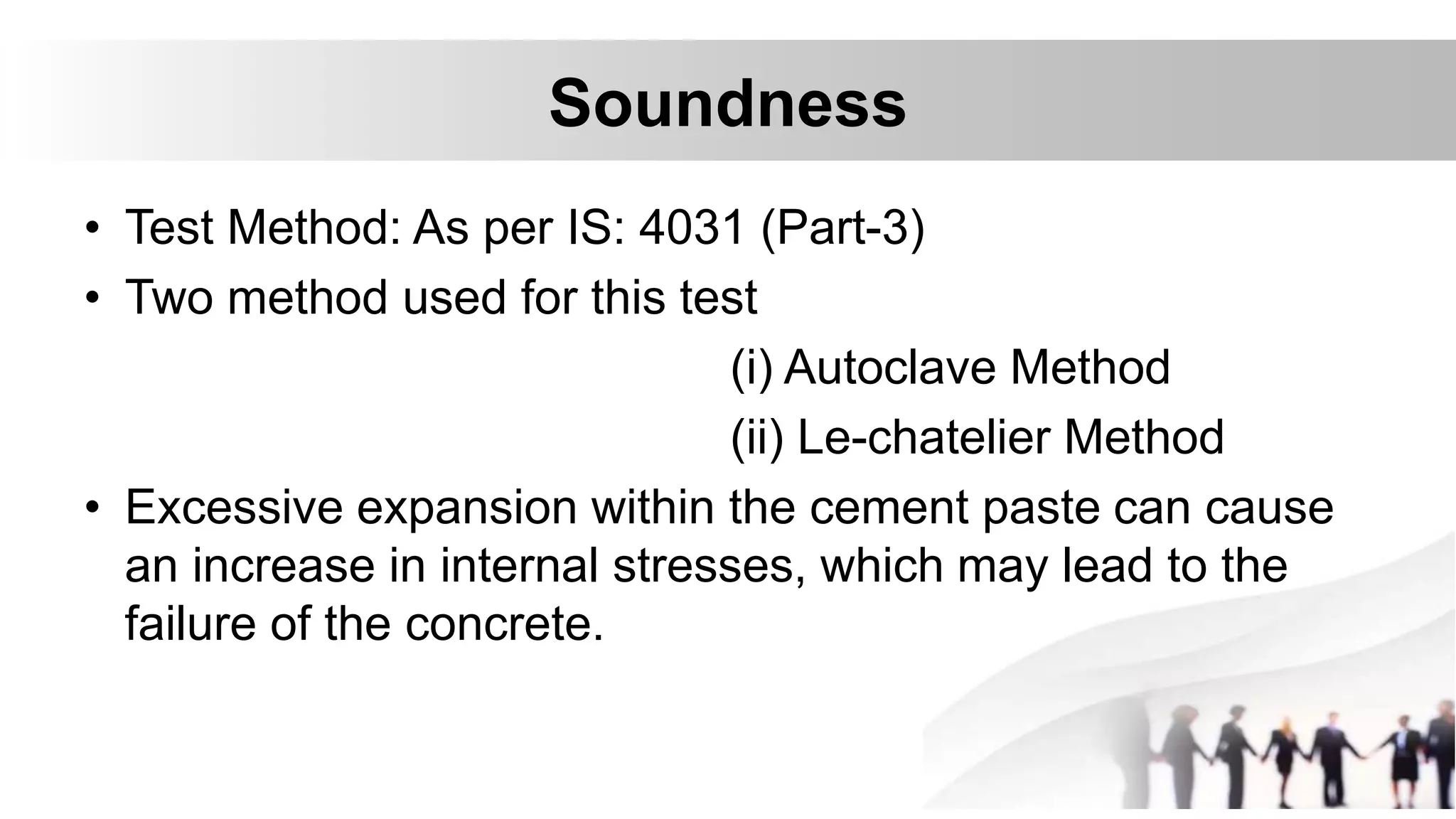 Physical test of cement | PPTX