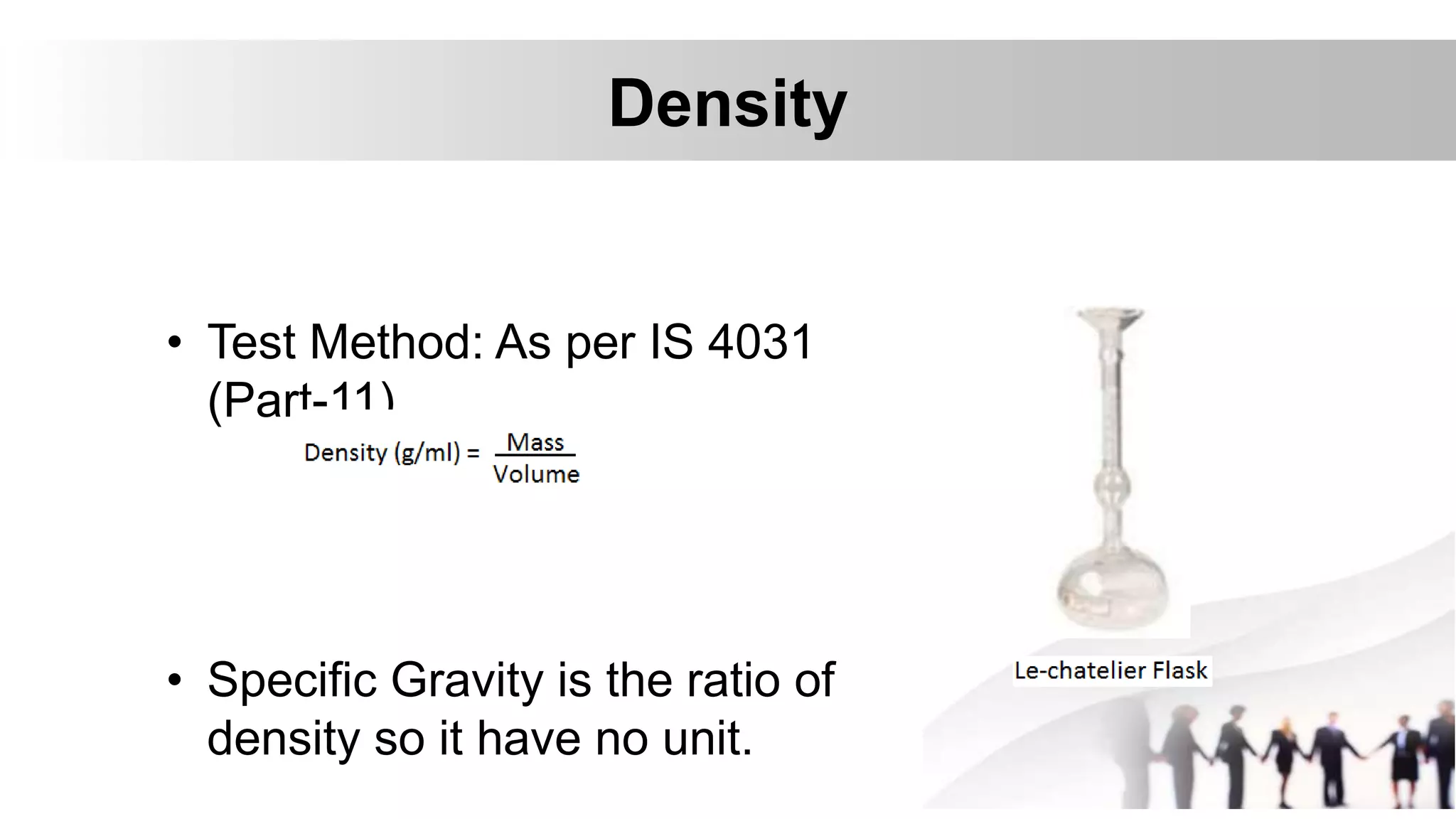 Physical test of cement | PPTX