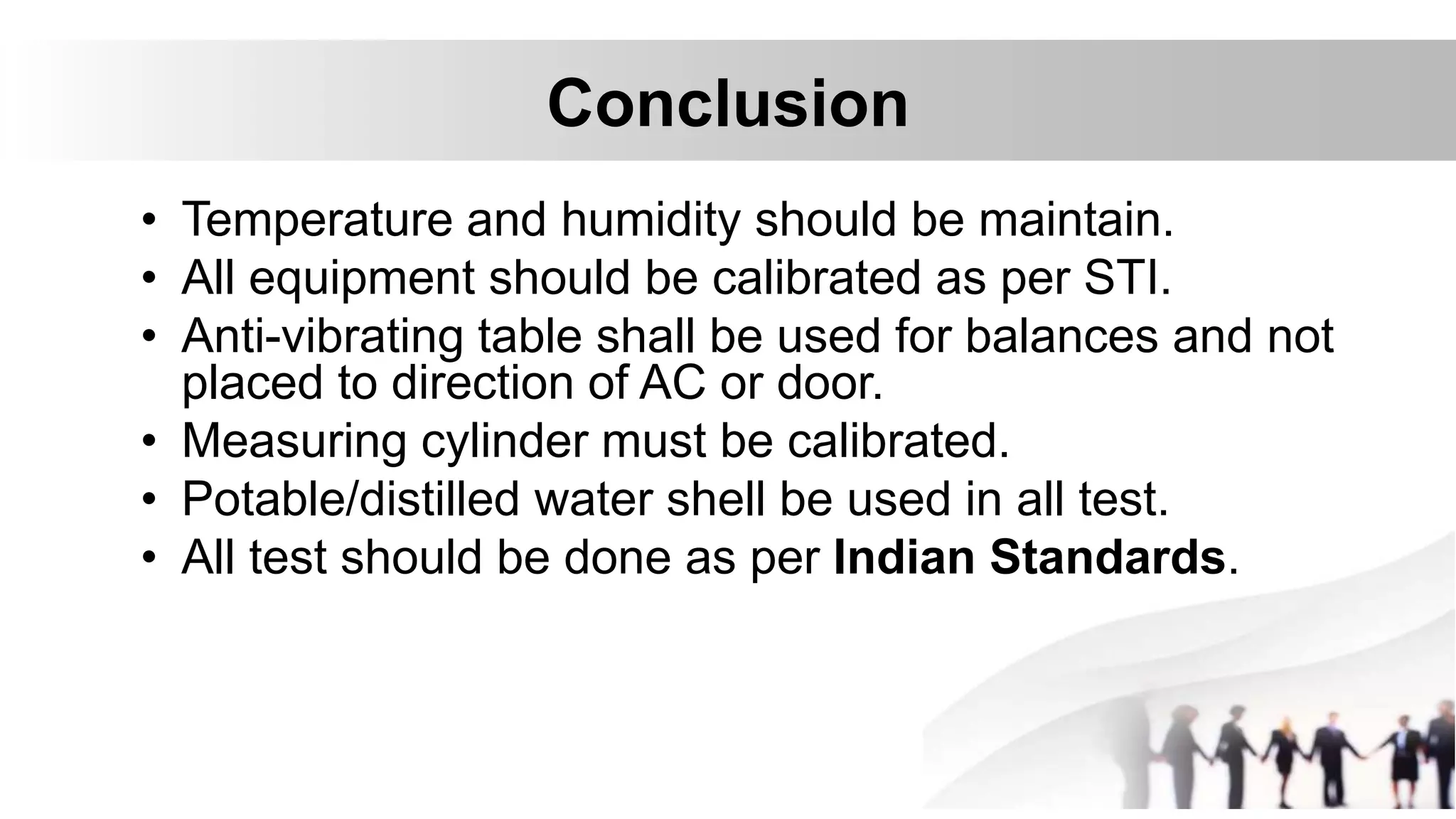Physical test of cement | PPTX