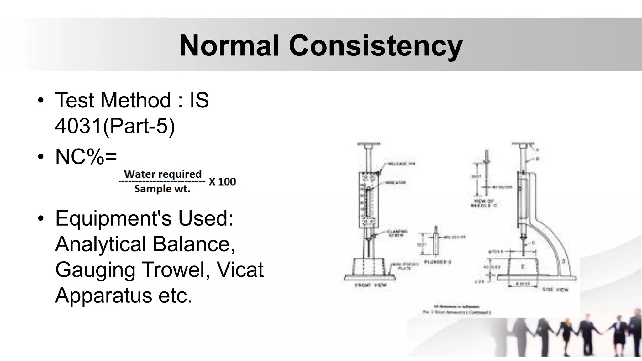 Physical test of cement | PPTX