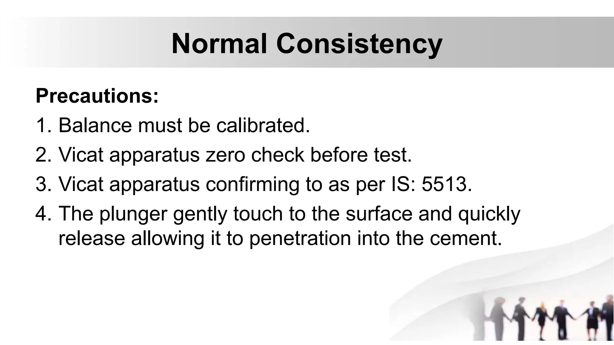 Physical test of cement | PPTX