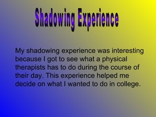 Physical therapist | PPT