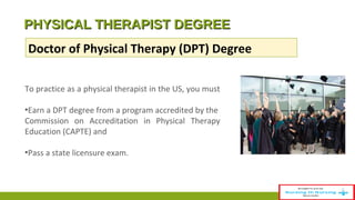 Physical therapist career | PPT