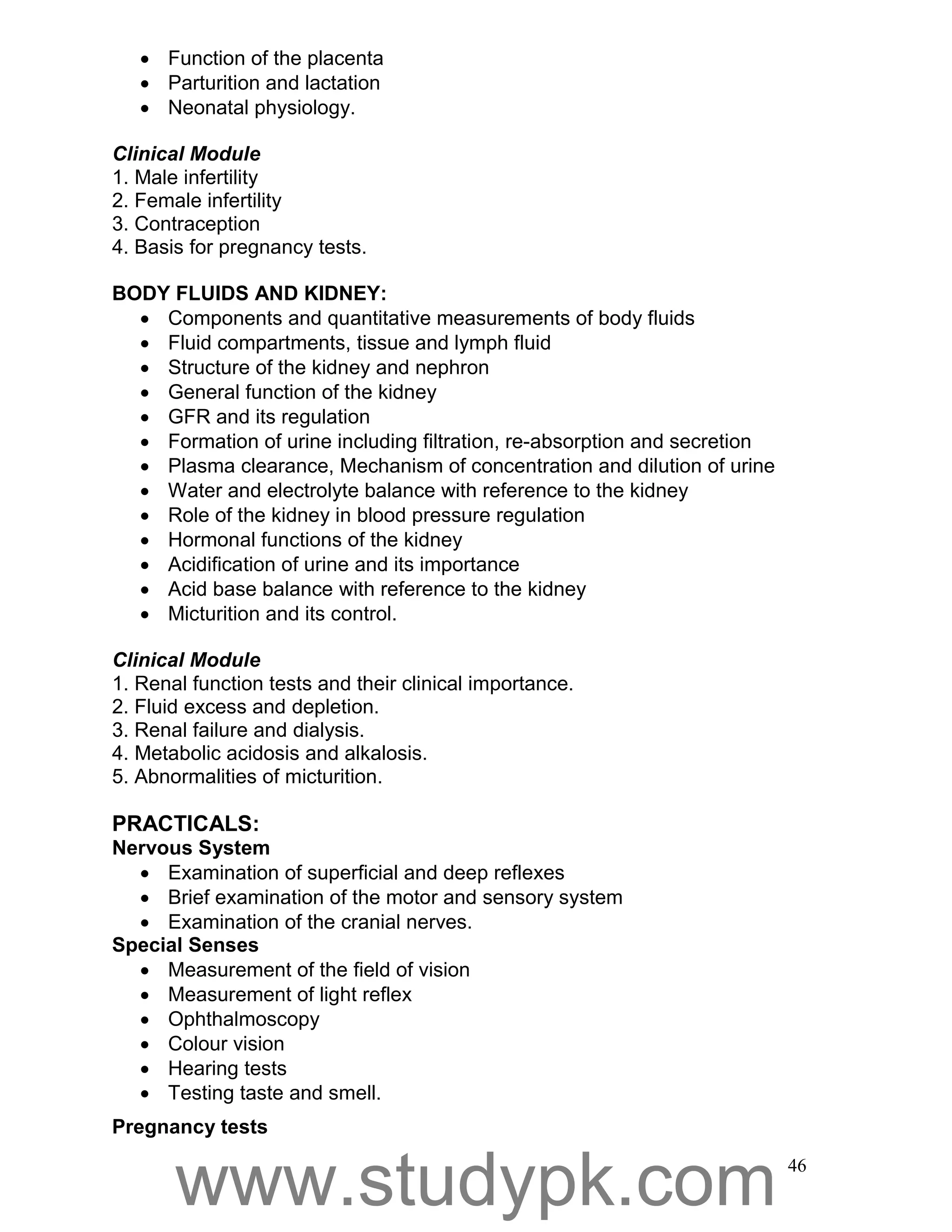 HEC Curriculum of Doctor of Physical Therapy (DPT) | PDF