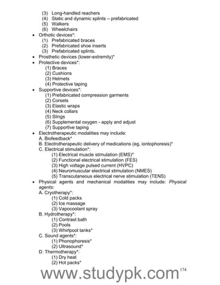 HEC Curriculum of Doctor of Physical Therapy (DPT) | PDF