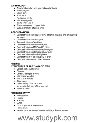 HEC Curriculum of Doctor of Physical Therapy (DPT) | PDF