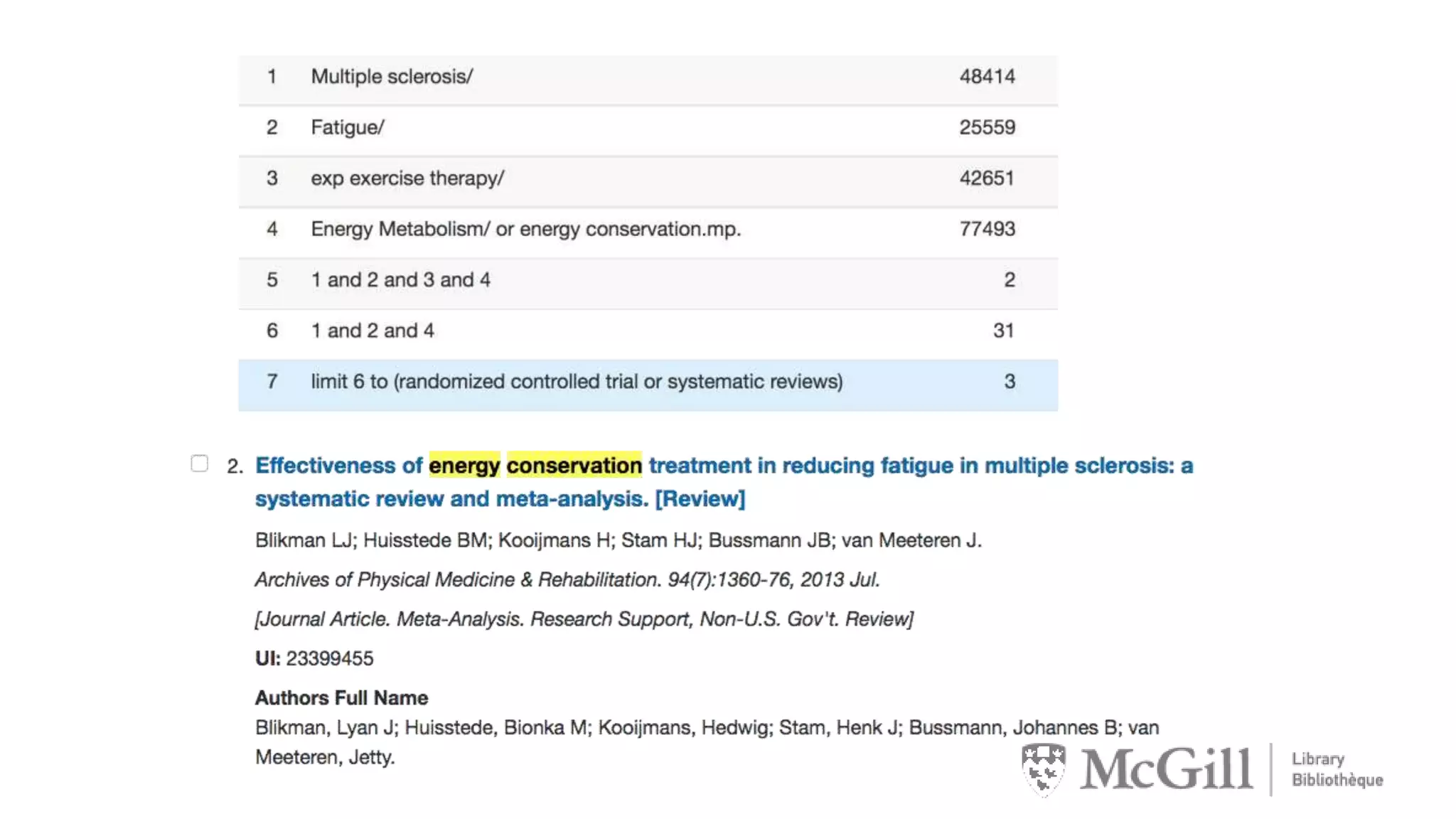 Searching with PICO and Alternative question formulation framework ...