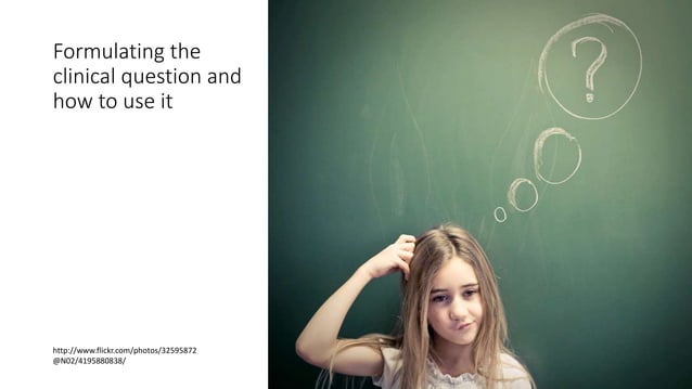 Searching with PICO and Alternative question formulation framework ...