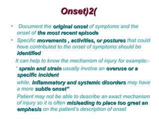 Orthopedic Physical Therapy Evaluation | PPT