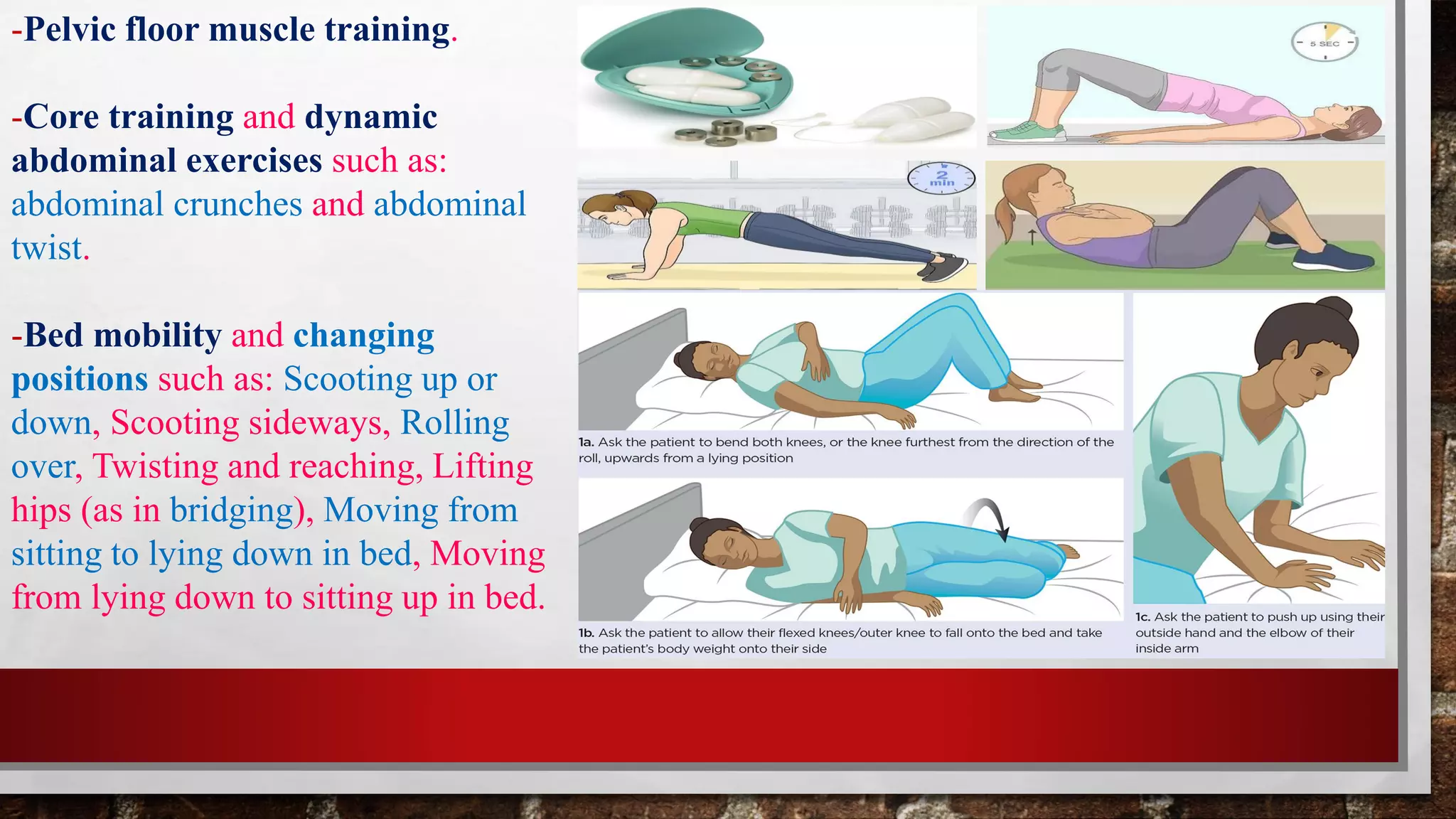Physical therapy for hysterectomy | PDF