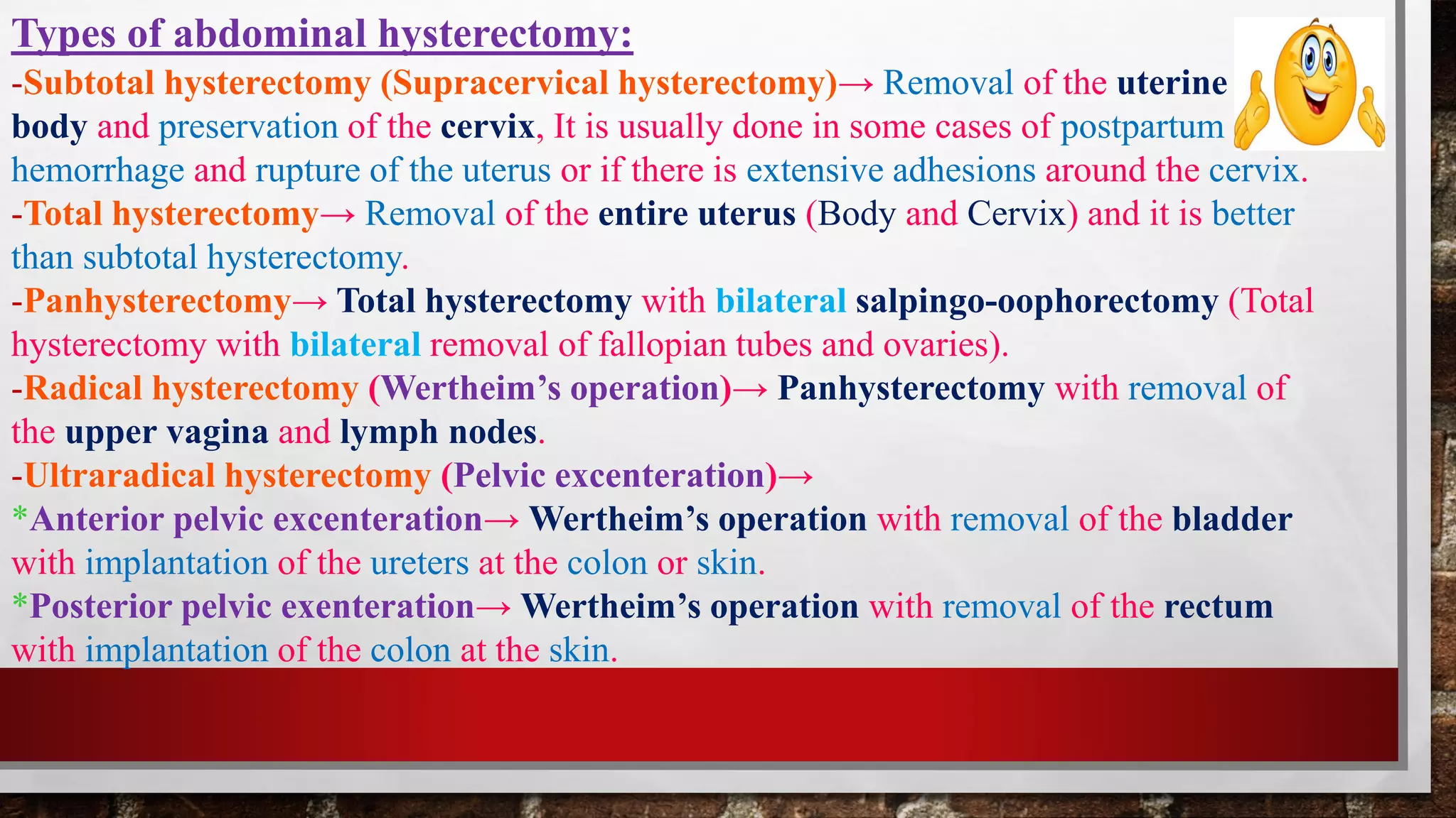 Physical therapy for hysterectomy | PDF