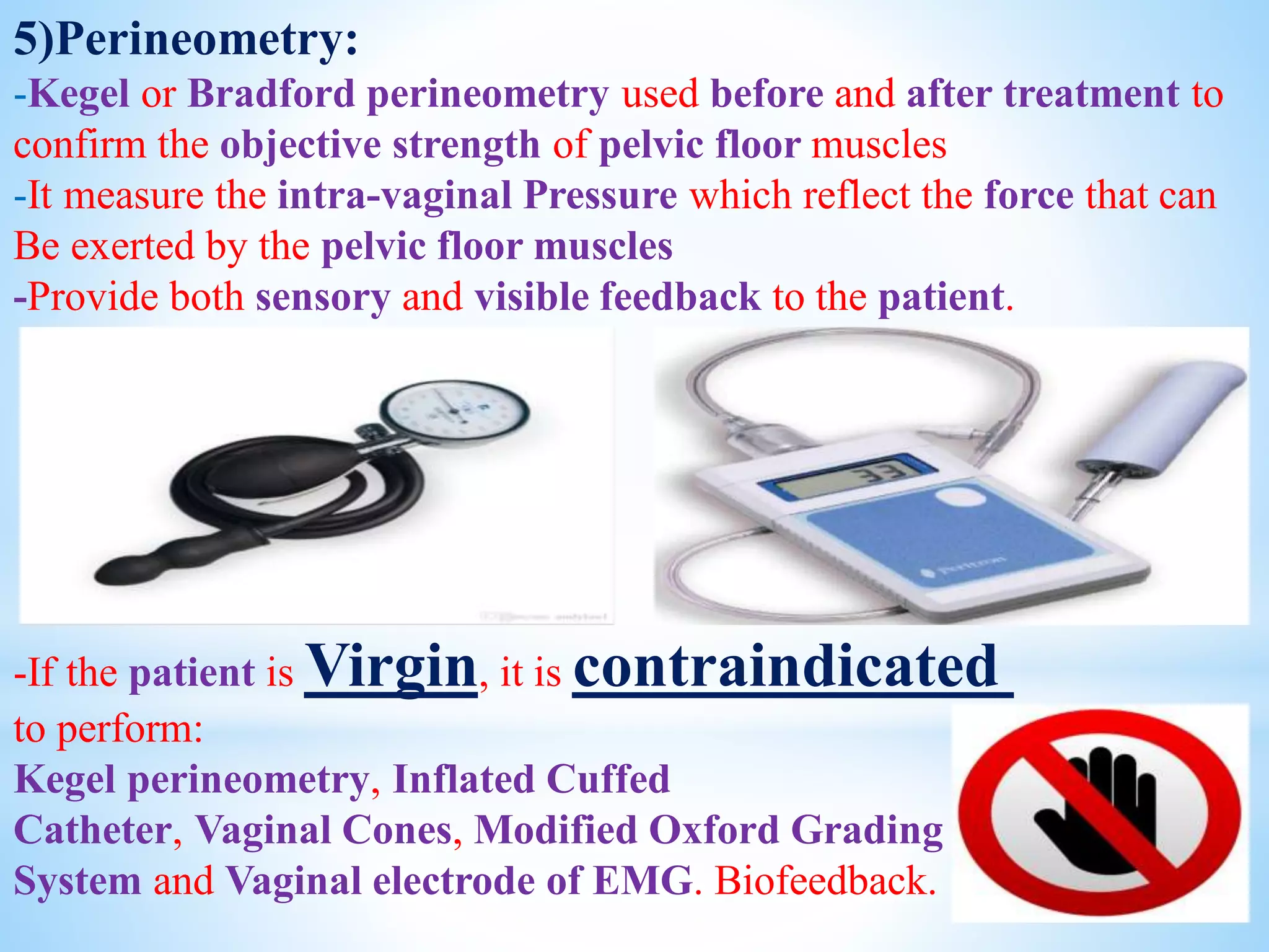 Physical therapy for specific female pelvic floor related dysfunction ...