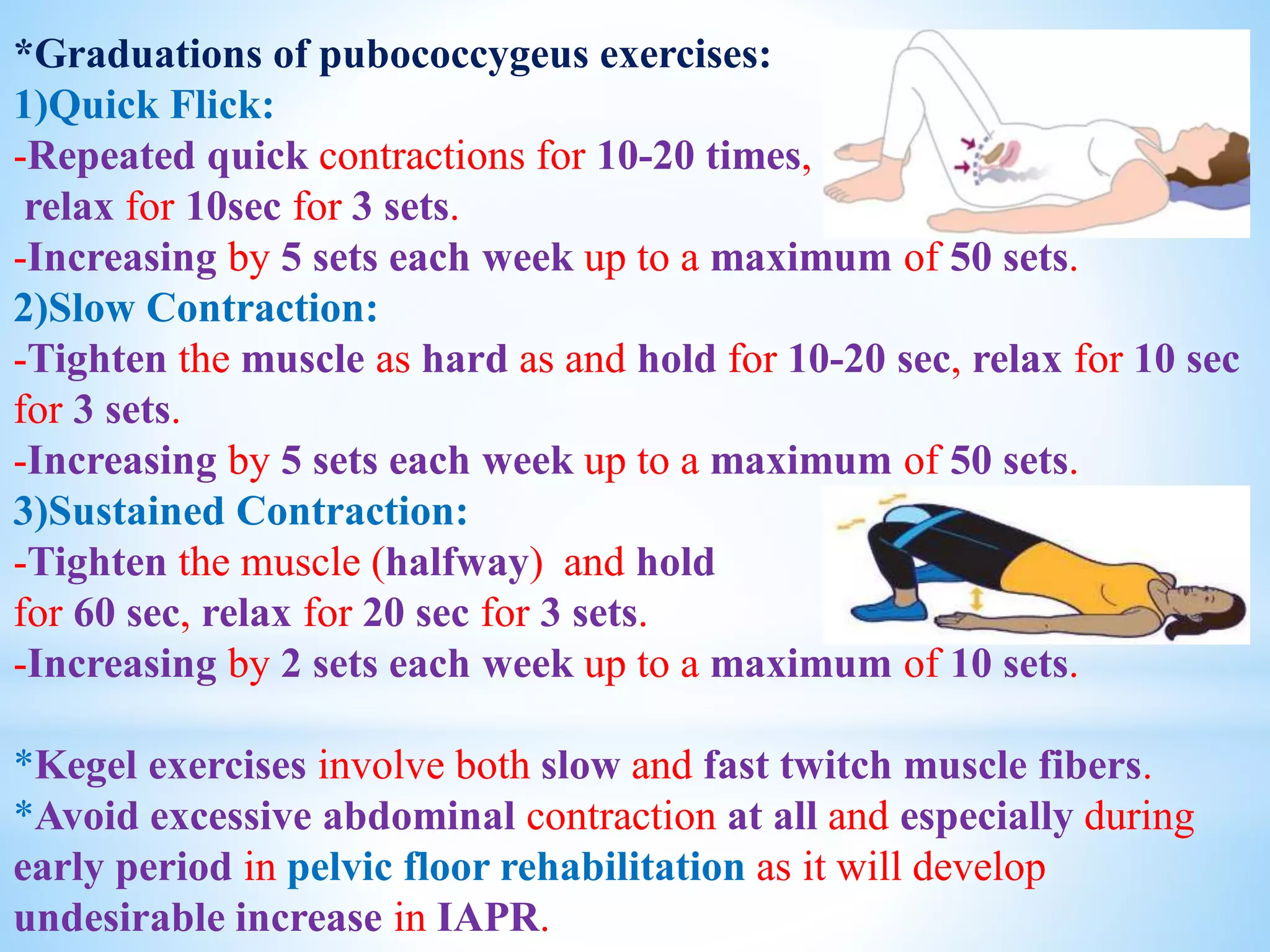Physical therapy for specific female pelvic floor related dysfunction ...