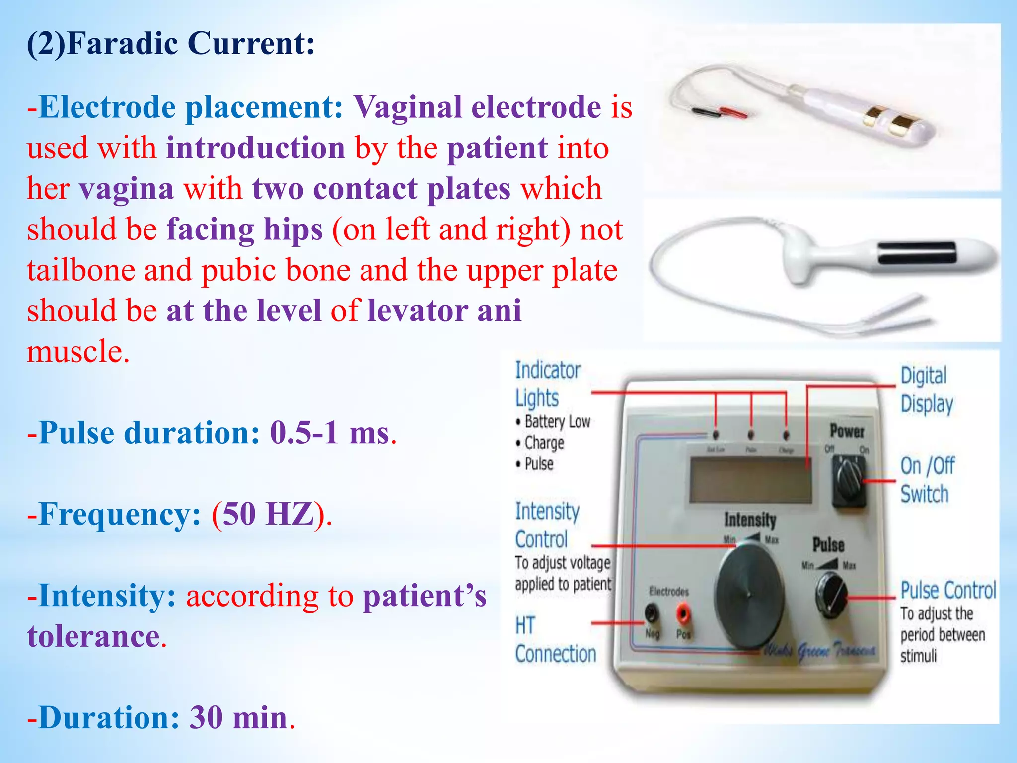 Physical therapy for specific female pelvic floor related dysfunction ...