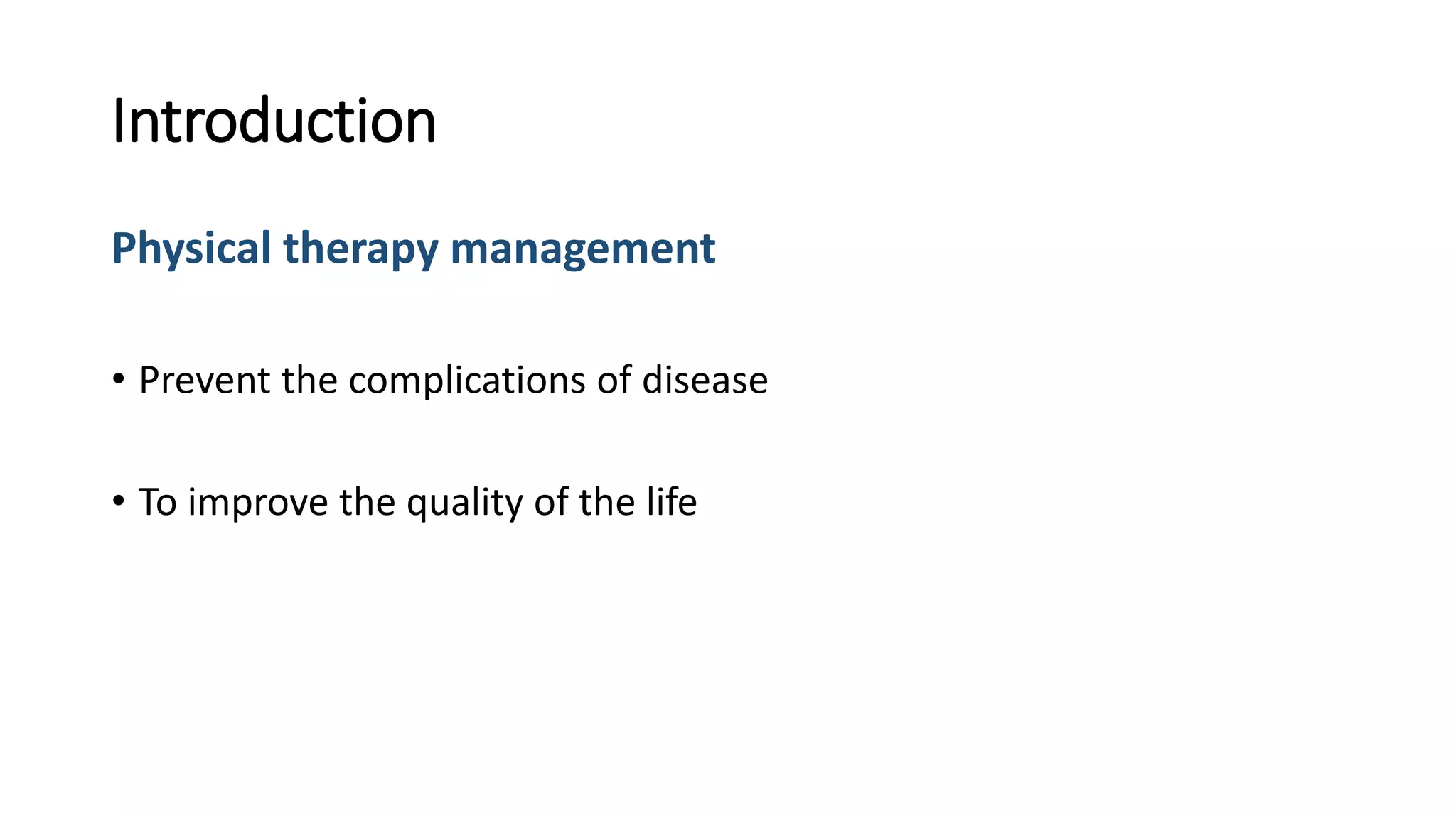 Physical therapy management for rheumatoid arthritis | PPTX