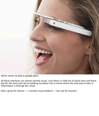 Design for Physical Thinking by Jody Medich of Kicker Studio | PDF