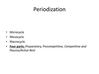 Physical Training in Tennis | ODP | Tennis | Sports