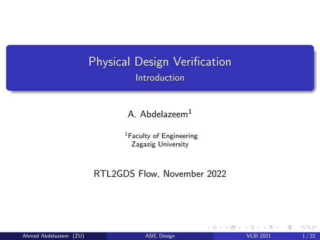 Physical Verification.pdf | Desktop Publishing | Computer Software and ...