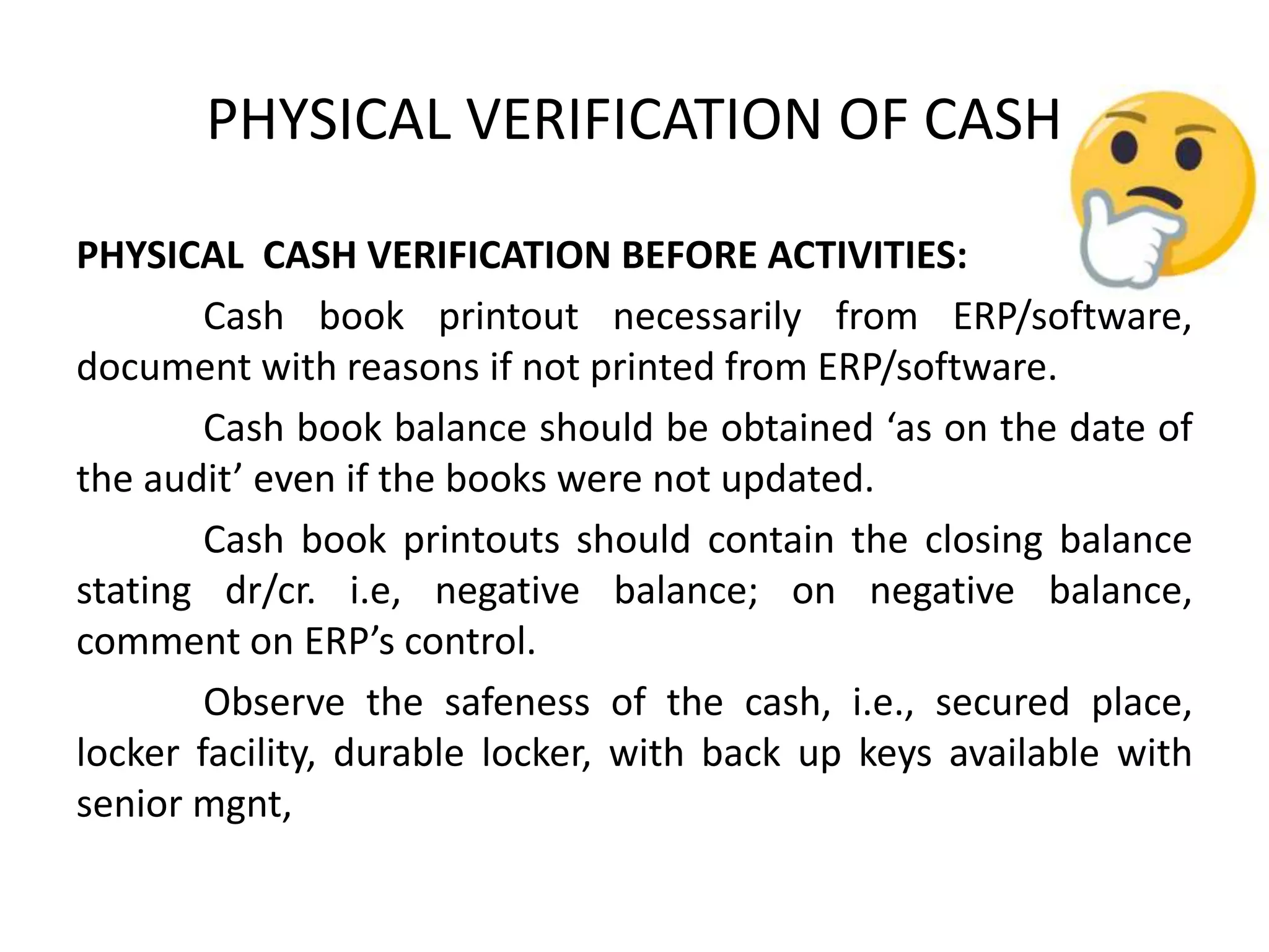 Physical verification of asset | PPTX