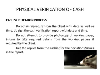 Physical verification of asset | PPTX