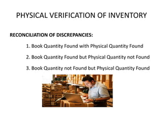 Physical verification of asset | PPTX