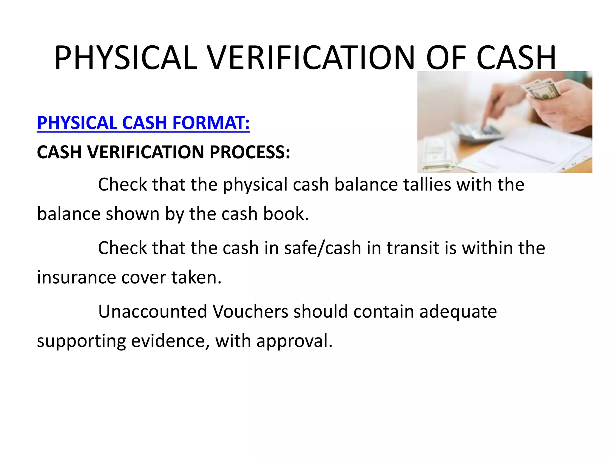 Physical verification of asset | PPTX