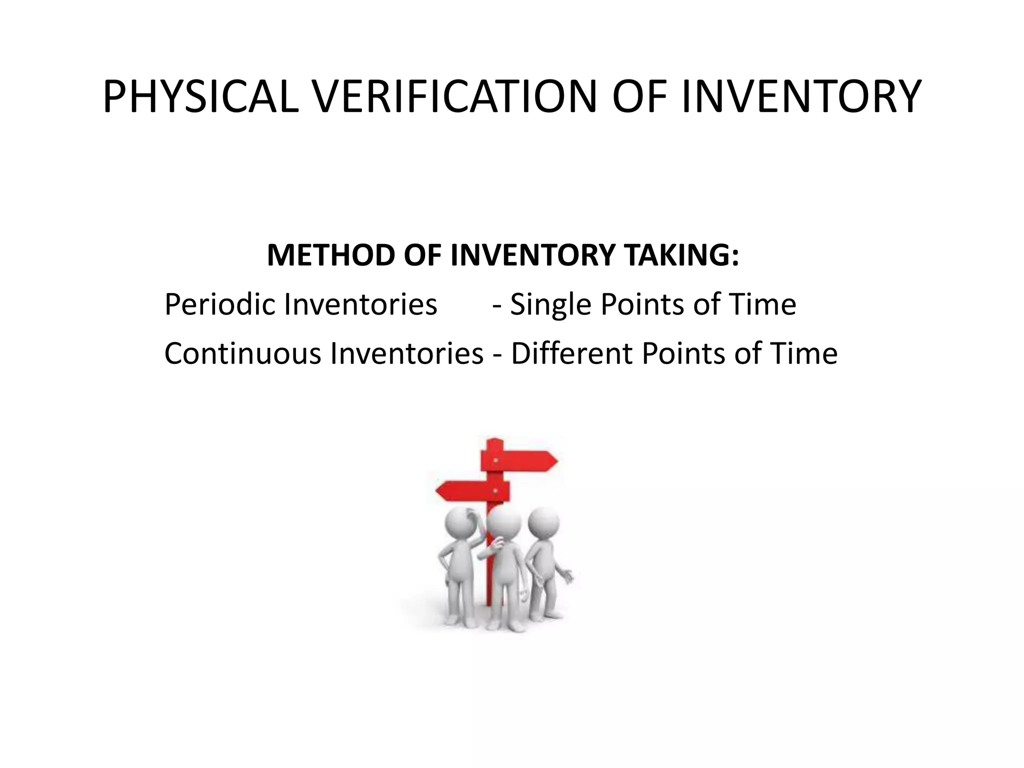 Physical verification of asset | PPTX