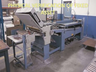 Physical verification of asset | PPTX