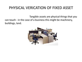Physical verification of asset | PPTX