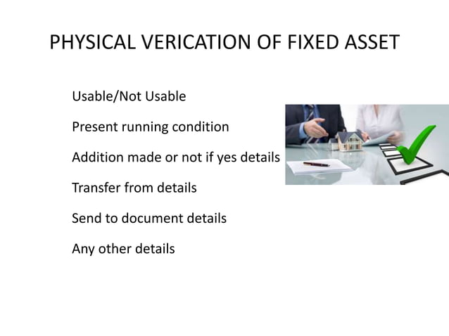 Physical verification of asset | PPTX