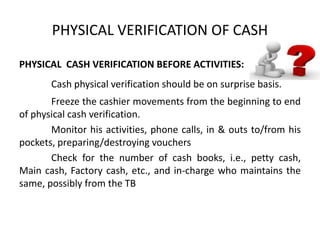 Physical verification of asset | PPTX
