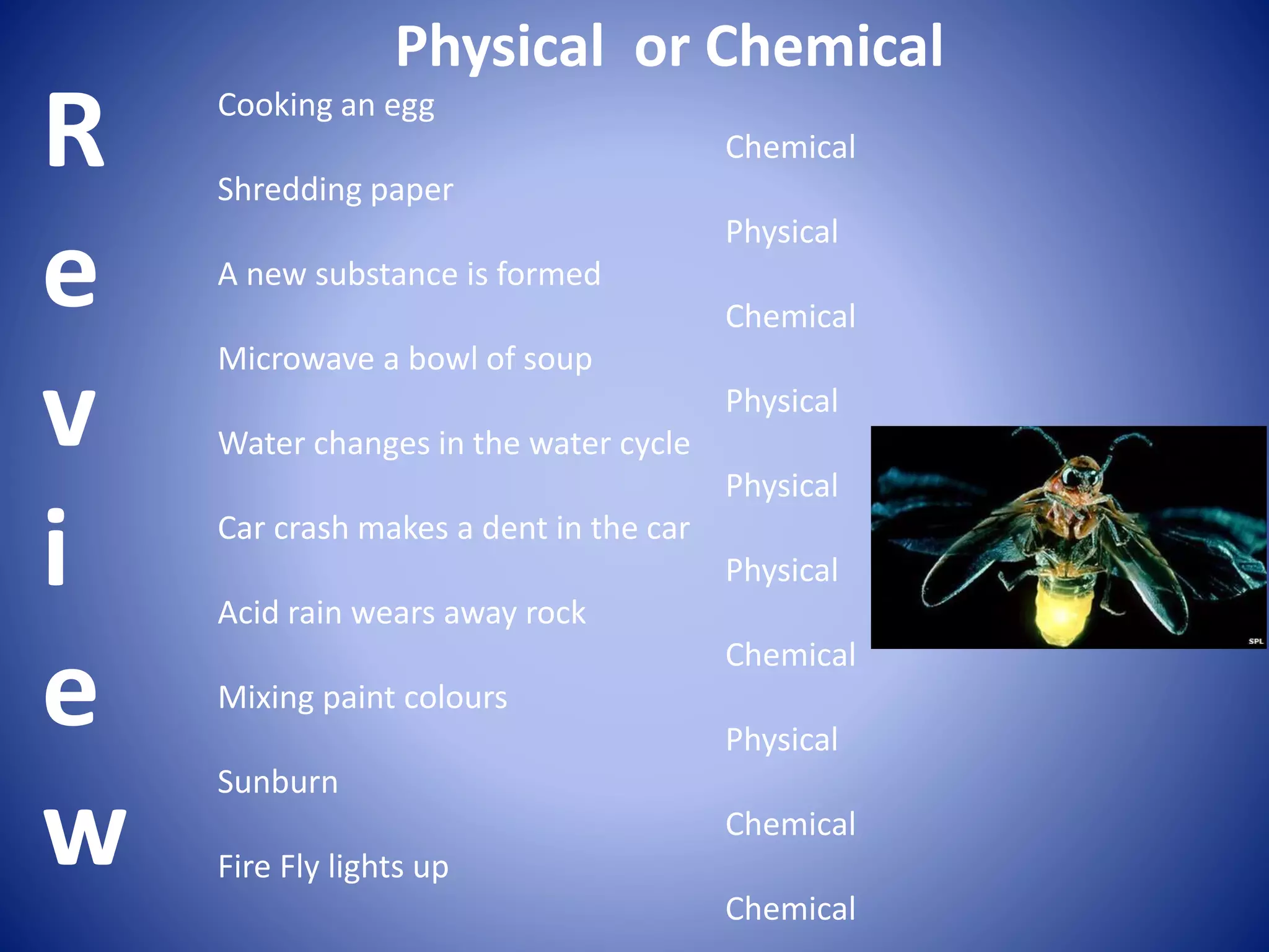 Physical verus chemical changes (reversible and irreversible changes | PPTX