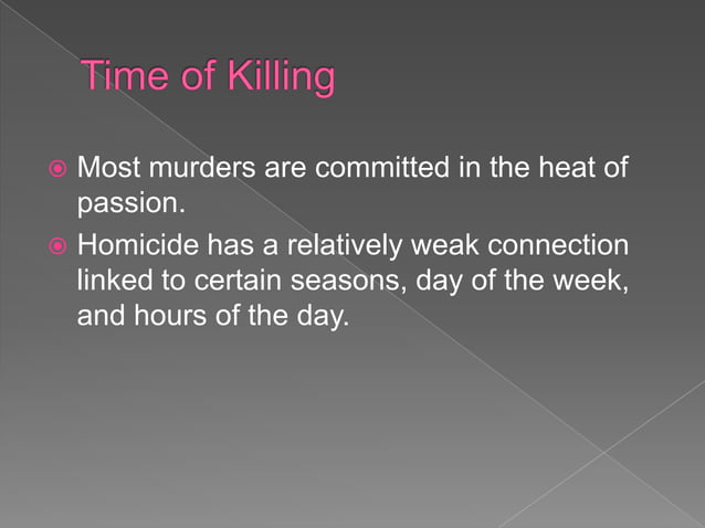 Physical violence outline | PPTX | Crime & Harmful Acts to Individuals ...