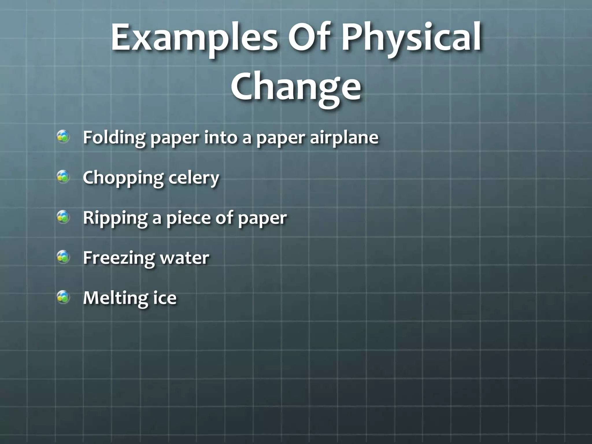 Physical vs chemical change | PPTX