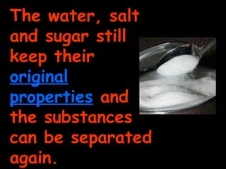 Physical vs chemical changes notes | PPT