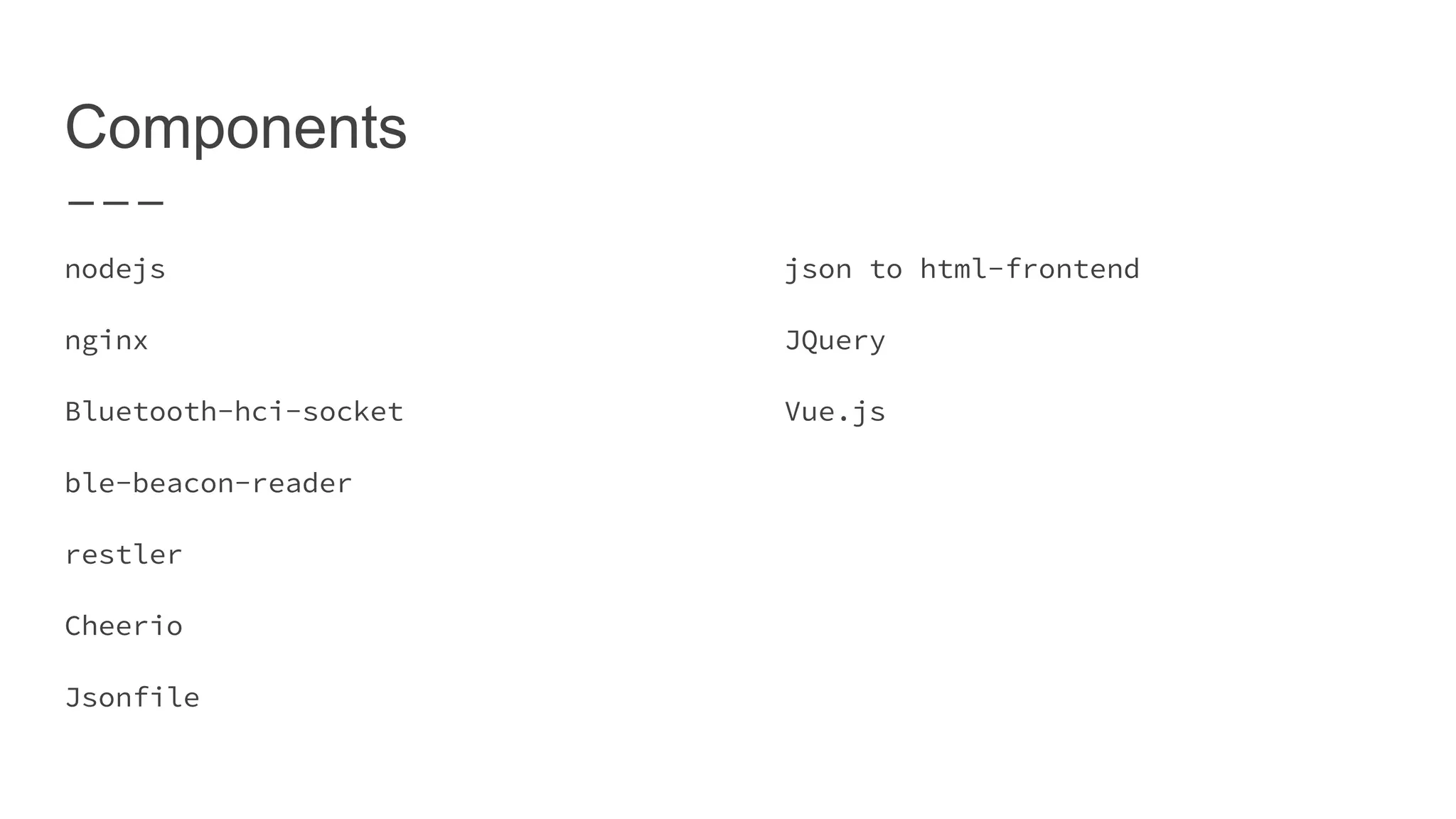 Physical web display in javascript | PPT | Free Download