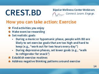 CREST.BD Physical Health & Bipolar Disorder Slides | PPT
