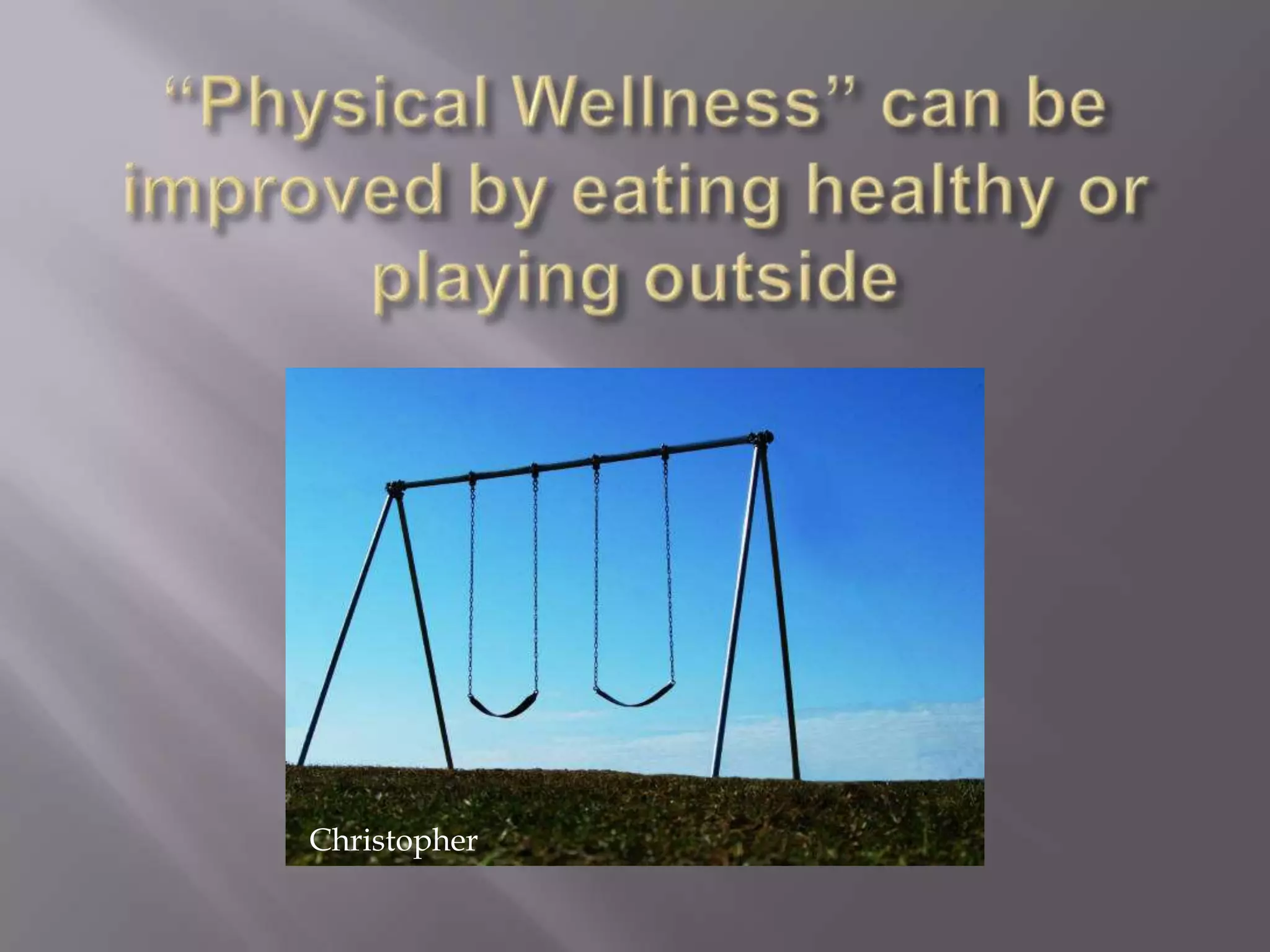 Physical wellness | PPTX