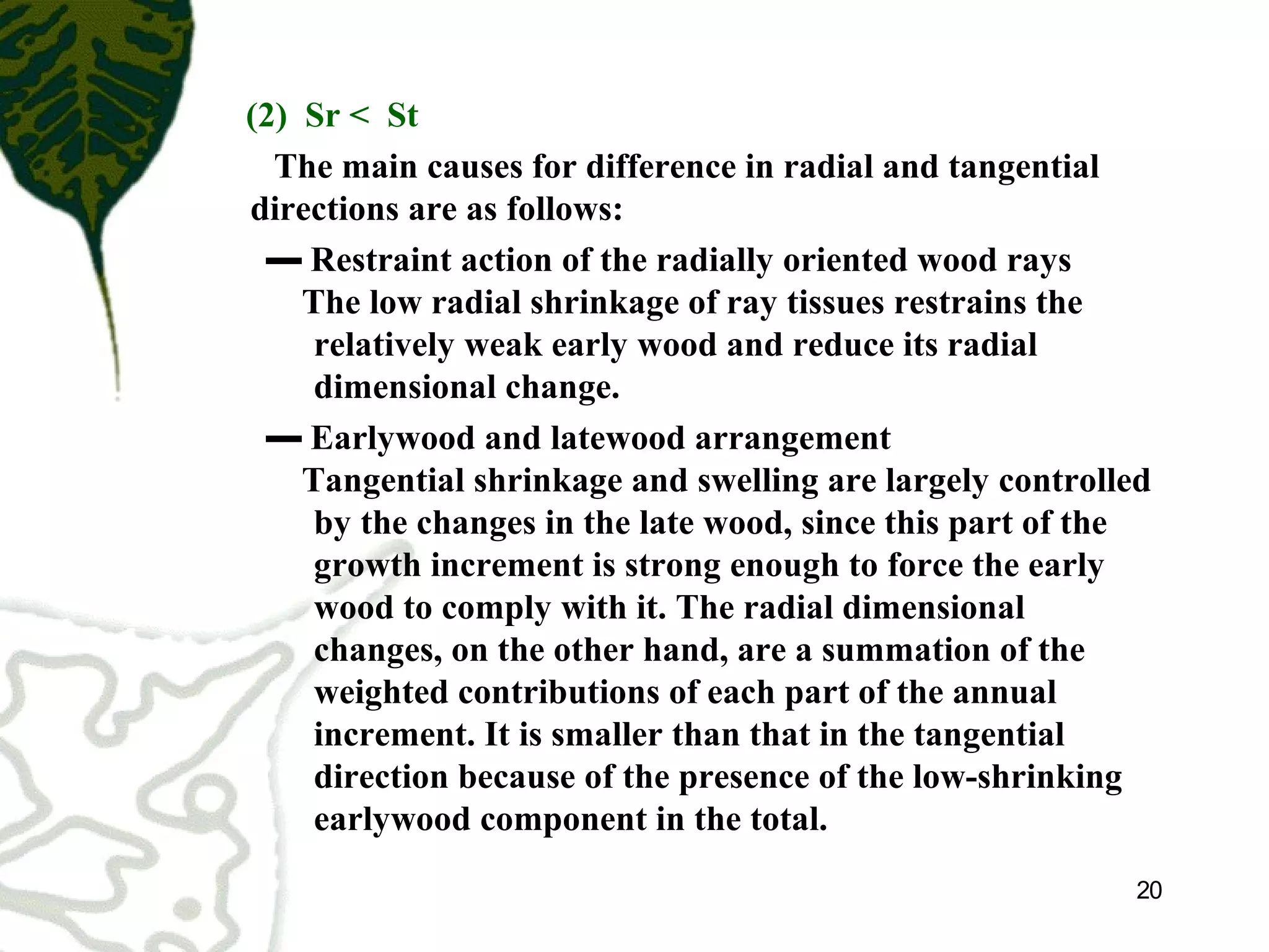 Physical Properties of Wood | PPT