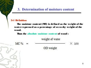Physical Properties of Wood | PPT