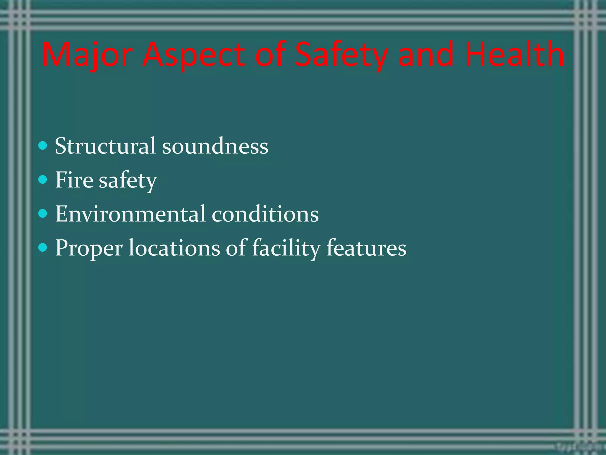 Physical working conditions | PPTX