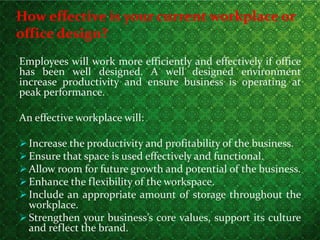 Physical working conditions | PPTX