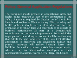 Physical working conditions | PPTX