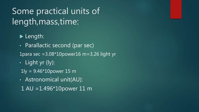 Physical world and units and measurment | PPTX | Chemistry | Science