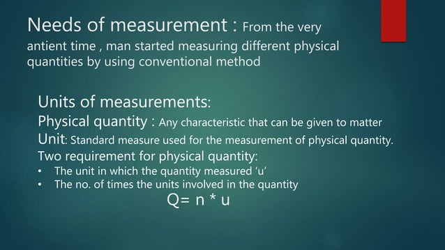 Physical world and units and measurment | PPTX | Chemistry | Science